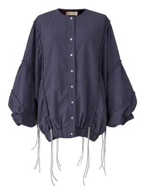 RAXADA Atalaya Nylon Bomber Jacket - Blue