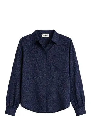 AVANI APPAREL Kauri Shirt Navy - Blue
