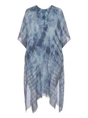 JAMES LAKELAND Boho Tie-dye Kaftan - Blue