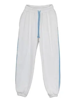 BRADFORD ROW Sofia Baggy Sweatpant Stripe - Blue