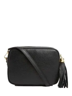 BETSY & FLOSS Verona Crossbody Tassel Bag - Black
