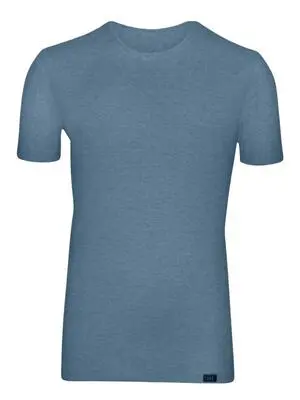 ZD ZERO DEFECTS Ceres T-shirt Soy Fiber – Comfort & Natural Freshness Color Denim - Blue
