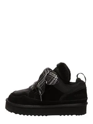EVERAU AUSTRALIA Papuan Lace Up Sneaker Boots - Black