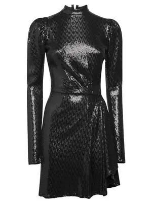 SVETA MILANO London Sequin Dress - Black
