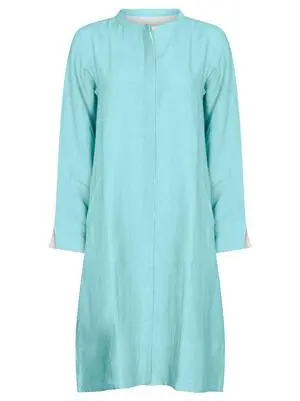 NOLOGO-CHIC Super Mix Coat Dress Linen Glow - Blue