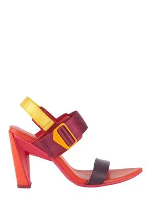 United Nude United Nude Poly Soga Hi Sandals Red