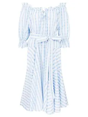 LISA THE LABEL La La Pyjama Babydoll Dress - Blue