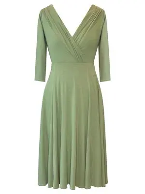 ALIE STREET LONDON Annie Dress In Pistachio - Green