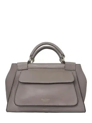 BELSAC Rachel Leather Crossbody - Grey