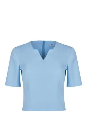 MAAN ISTANBUL Half Sleeve Blouse Flow Of Memory - Blue