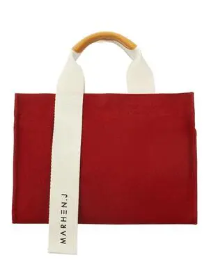 Marhen.j Canvas Tote Bag Rico Comfort Jester - Red