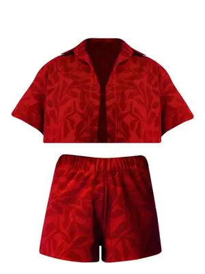 NUR KARAATA Anastasia Set - Red