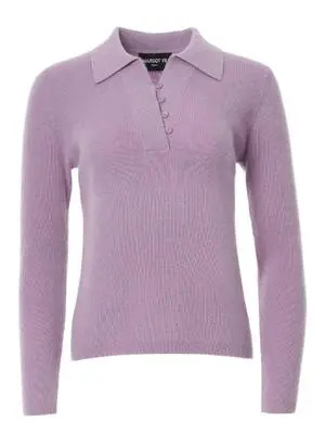 MARGOT VII Lilac Cashmere Jumper - Pink