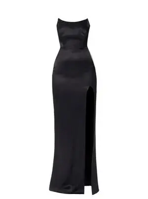 AGGI BY HALEWSKI Greta Outer Space Dress - Black
