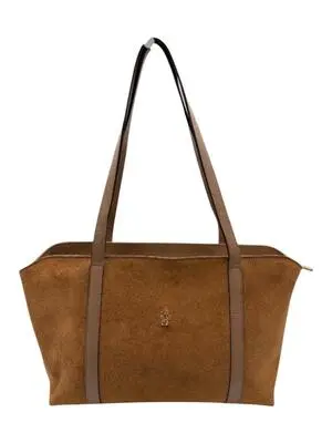 FRANCHETTI BOND Bronwyn Italian Suede Toasted Tan - Brown