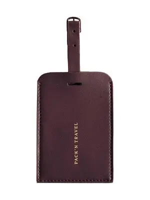 Pack'n Travel Luggage Tag Deep Plum - Purple