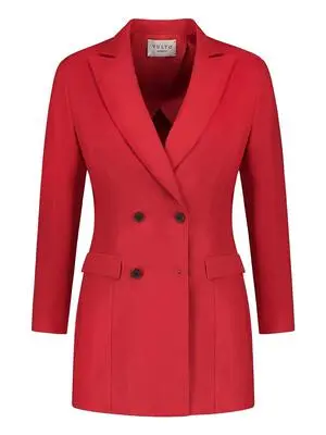 VULTO Linen Jacket - Red