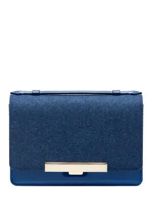 DANNI RO Dr. Clutch Compact Purse- Ink Color - Blue