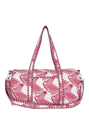 CYC Red / White The Zebra Weekender In Red - Red/white