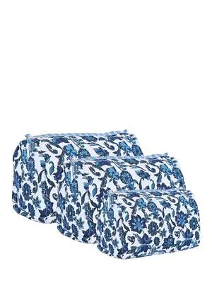 CYC The Floral Paisley Travel Set - Blue