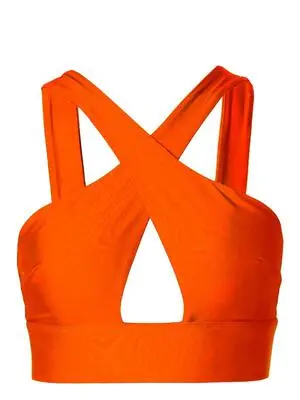 AGGI BY HALEWSKI Isla Neon Top - Orange