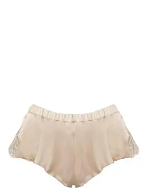 EMMA HARRIS Tiffany Champagne Flared Short - Gold