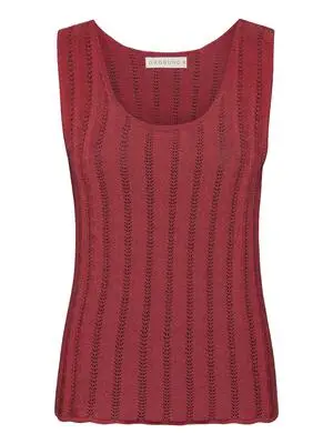 GROBUND Aase Tee The One In Rust - Red