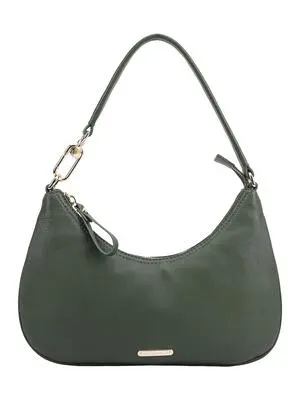 Paul Costelloe Tirana Leather Shoulder Bag - Douglas Fir Green