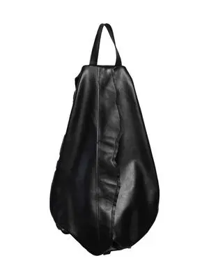 METAMORPHOZA Large Leather Backpack - Black