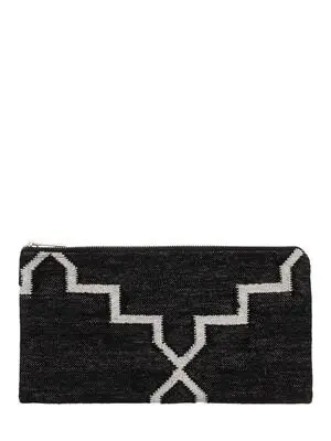 ANTRA DESIGNS Inca Clutch Bag Black