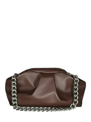 RUJ HERITAGE Mini Puffy Bag Cioccolato Fondente Brown