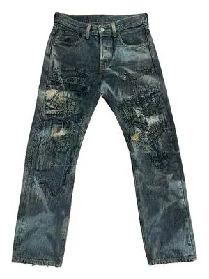ZASTASTUDIO Zastastudio Carbon Clash Denim Pants