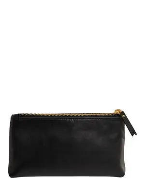 VIDA VIDA Luxury Leather Make-up Bag - Black