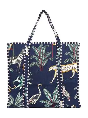 CYC Conscious Yoga Collective The Jungle Tote Black