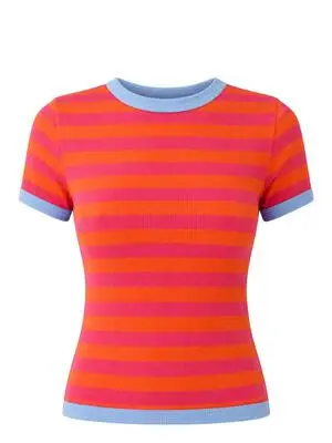 Mind Traveler Tiara And Fuchsia Top - Orange