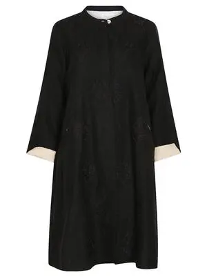 NOLOGO-CHIC Super Mix Coat Dress - Black