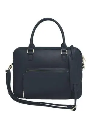 STACKERS Laptop Bag Pebble Navy - Blue