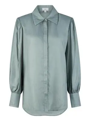 DREF Prague Relaxed Shirt Sea - Blue