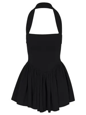 DELFI COLLECTIVE Megan Short Dress - Black