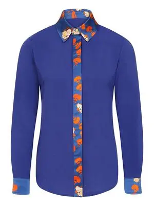 SOPHIE CAMERON DAVIES Royal Slim Shirt - Blue