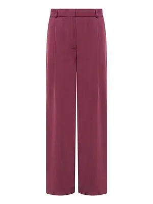 MANDRAGORA Naia Trousers Burgundy - Red