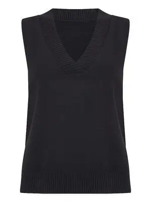 LULA-RU Vest Jumper - Black