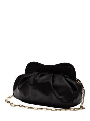 DANNI RO Lisbon Large Clutch - Black