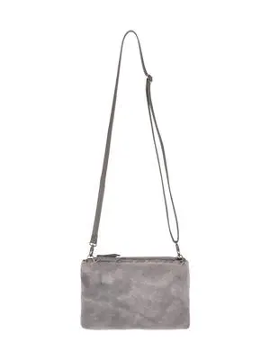OWEN BARRY Sheepskin Crossbody Clutch - Grey