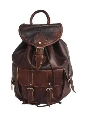 BERBER LEATHER The Larache Rucksack - Brown