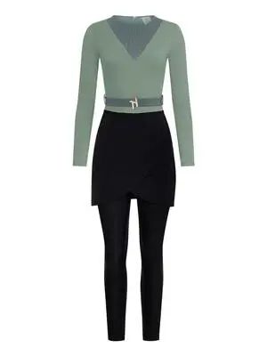 TURANA ATASH LONDON Maraya Set In Sage - Green
