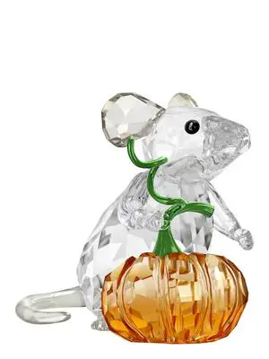 SWAROVSKI Idyllia Mouse And Pumpkin - Multicoloured