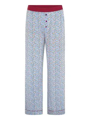 WILD LOVERS LONDON Edwina Pyjama Trousers - Blue