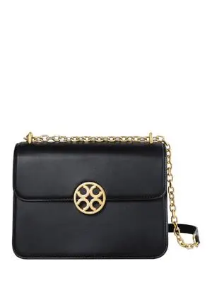 ORANGE CUBE Chain Shoulder Bag - Black