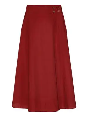 GROBUND Amelie Skirt - The One In Wine Red